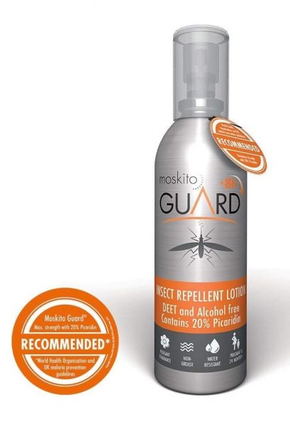 ¿Cuál es el mejor repelente de mosquitos con DEET si viajas a zonas de